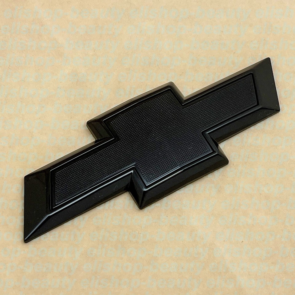 2018-2023 Chevrolet Equinox Front Rear Gloss Black Bowtie Emblem Kit ...