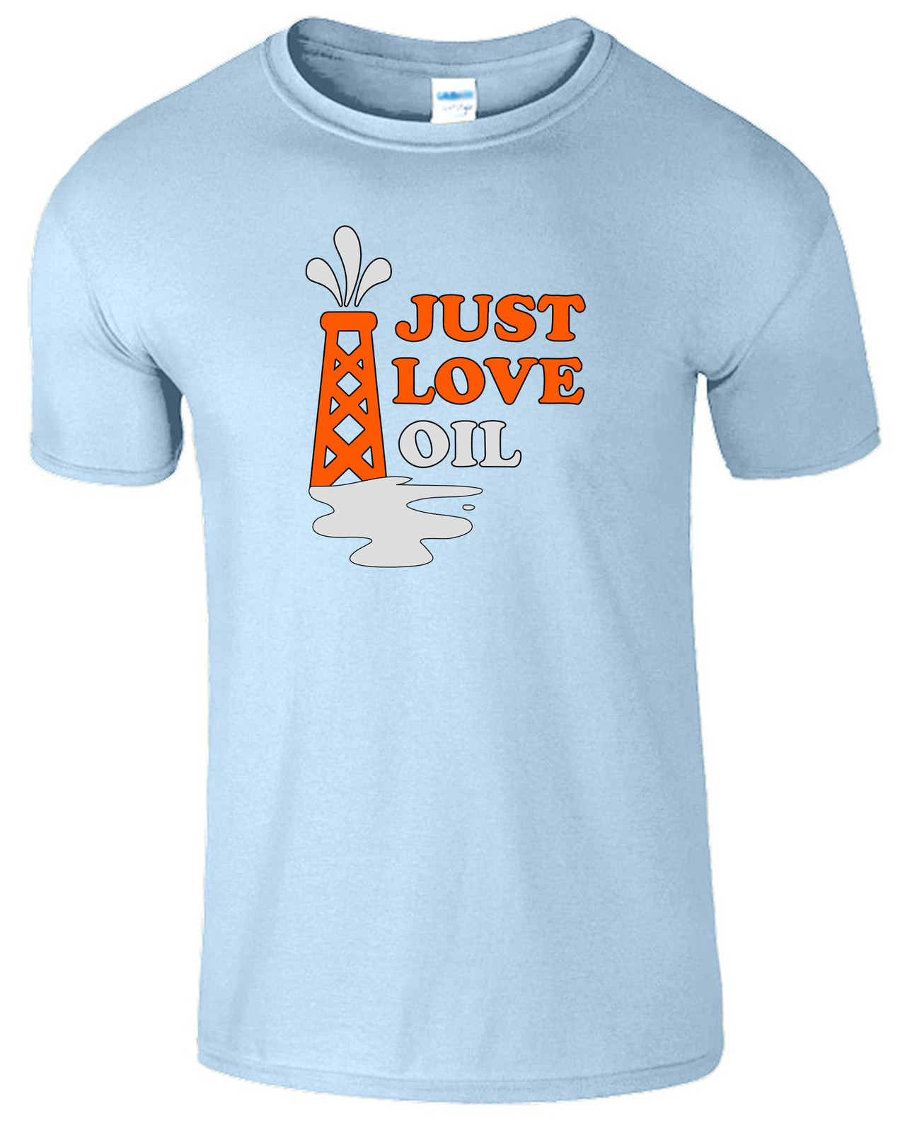 Just Love Oil T-Shirt Anti Stop Oil Save Earth Protest Funny Mens Kids ...