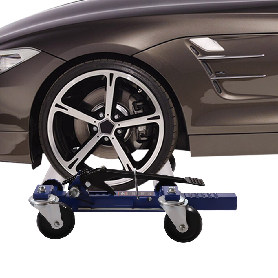 1300lbs Ratcheting Wheel Dolly Heavy Duty Self Loading Dolly 2-Piece ...