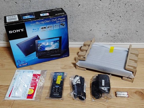 Sony BDP-SX910 Wide Screen Portable DVD Blu-ray Disc Player Box w ...