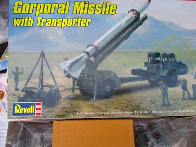 Revell 85-7852 1/40 Corporal Missile With TRANSPORTER BAG SEALED | eBay