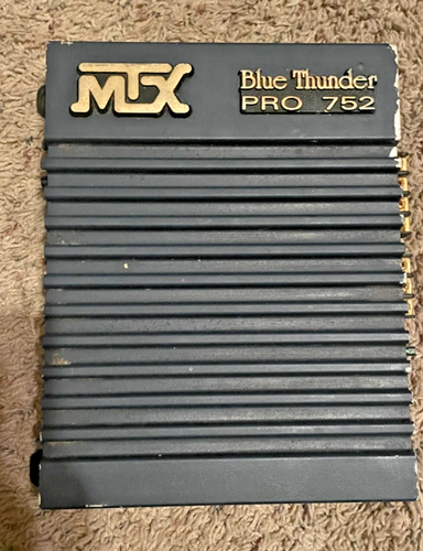 MTX BLUE THUNDER PRO 752 AMP | eBay