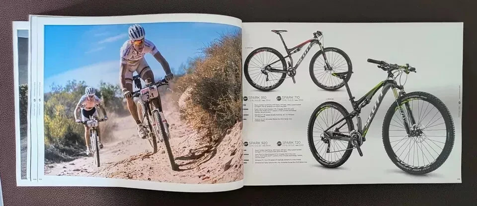 2014 Scott USA Road & Mountain Bike Bicycle Huge 160 Page Brochure ...