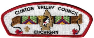 Michigan Clinton Valley Council CSP Patch RED Bdr. [PW1369] | eBay