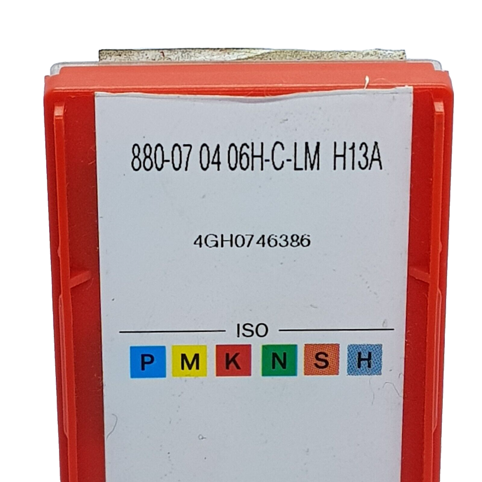 x8 Sandvik Coromant 880-07 04 06H-C-LM H13A Carbide Inserts IS2 | eBay ...
