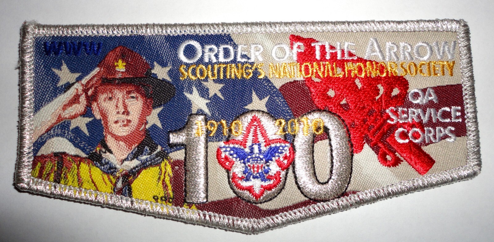 2010 National Scout Jamboree OA Service Corps Staff Flap | eBay