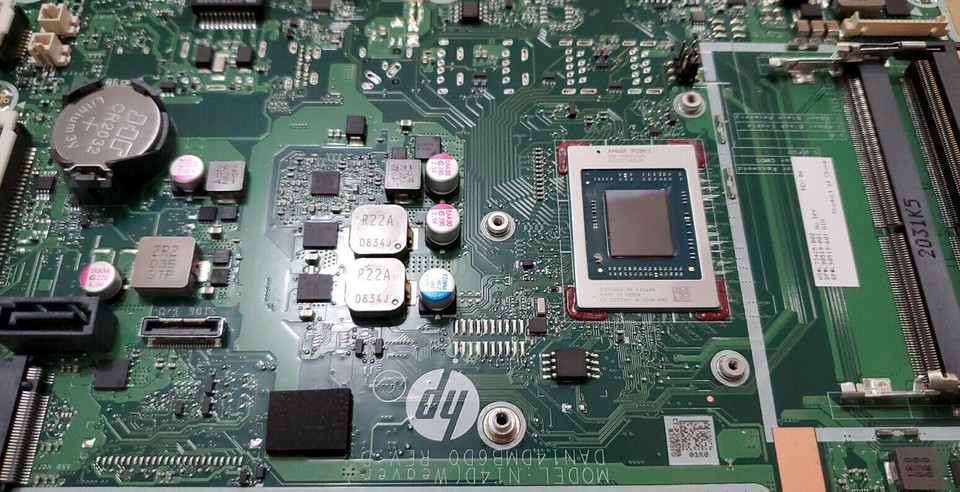 NEW HP 22-DF 24-DF 22-df0023w 24-df0037c RYZEN 3 3250U Motherboard ...