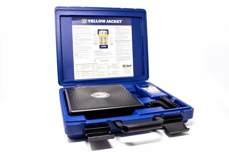 Yellow Jacket 68802 Digital Electronic Charging Scales, 110 lb ...