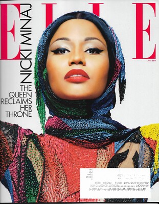 ELLE MAGAZINE July 2018 Nicky Minaj | eBay