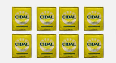 CIDAL Antibacterial Soap With Grapefruit Extract (16 x 100g bars) 8 ...