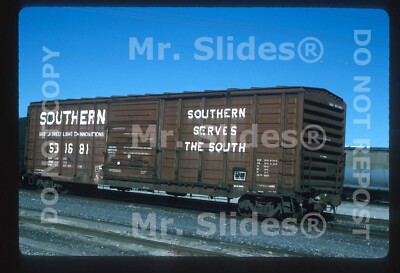 Original Slide Freight SOU Southern Ry. 50'Box 531681 Yermo CA 1995 | eBay