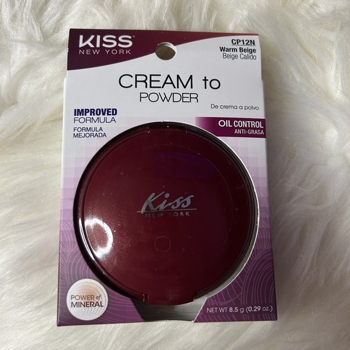 Kiss Cream to Powder Foundation Oil Control CP12N Warm Beige ...