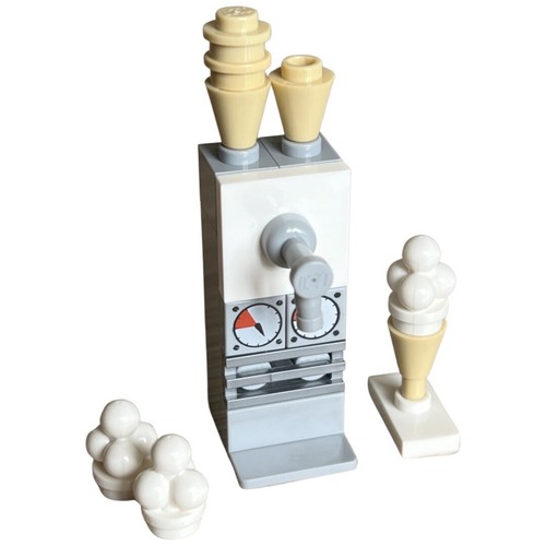 LEGO ICE Cream Whippy Machine - Parlour with Cones & Scoops MOC | eBay