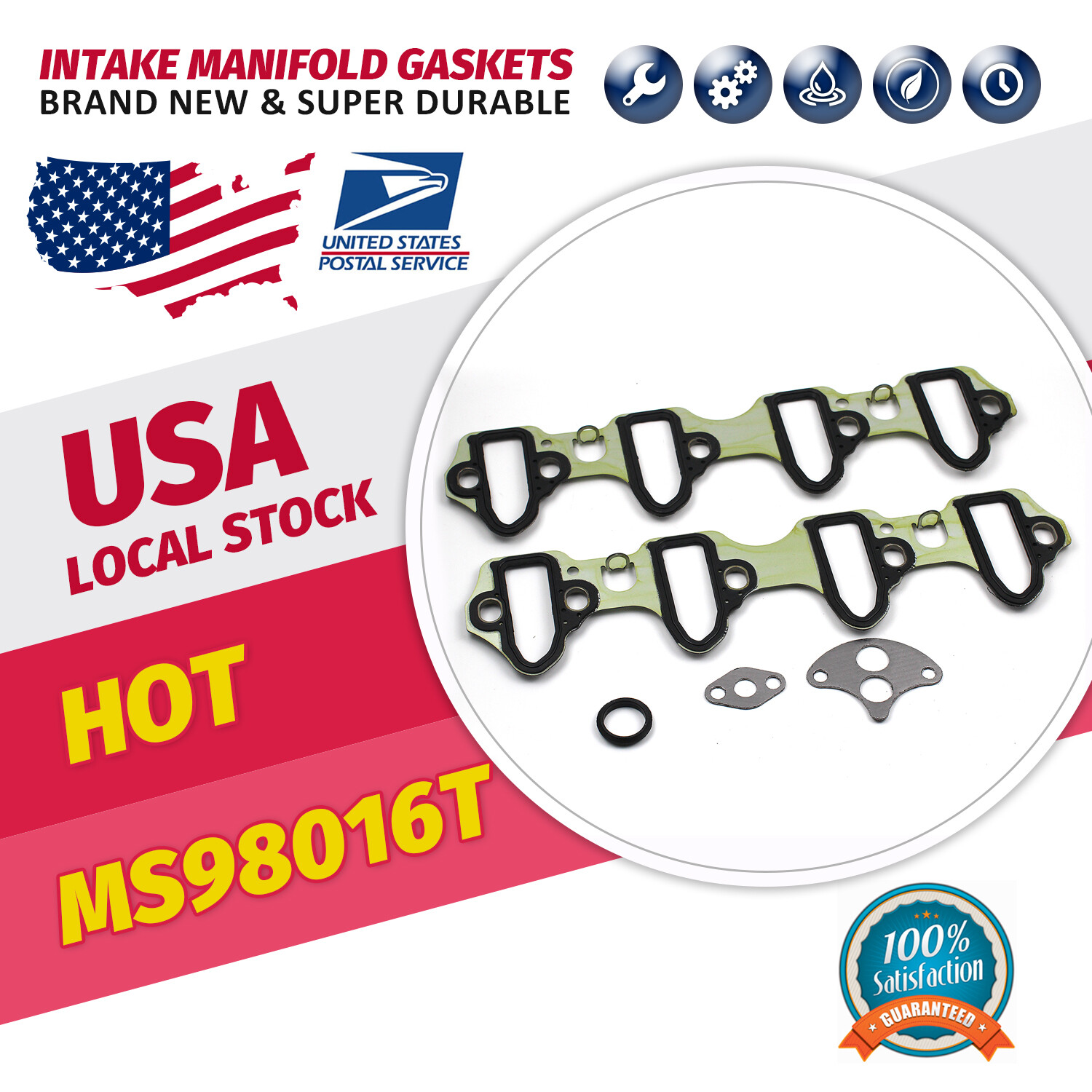 For 2000-2013 Chevy Silverado 1500 GMC Yukon 5.3L Intake Manifold ...