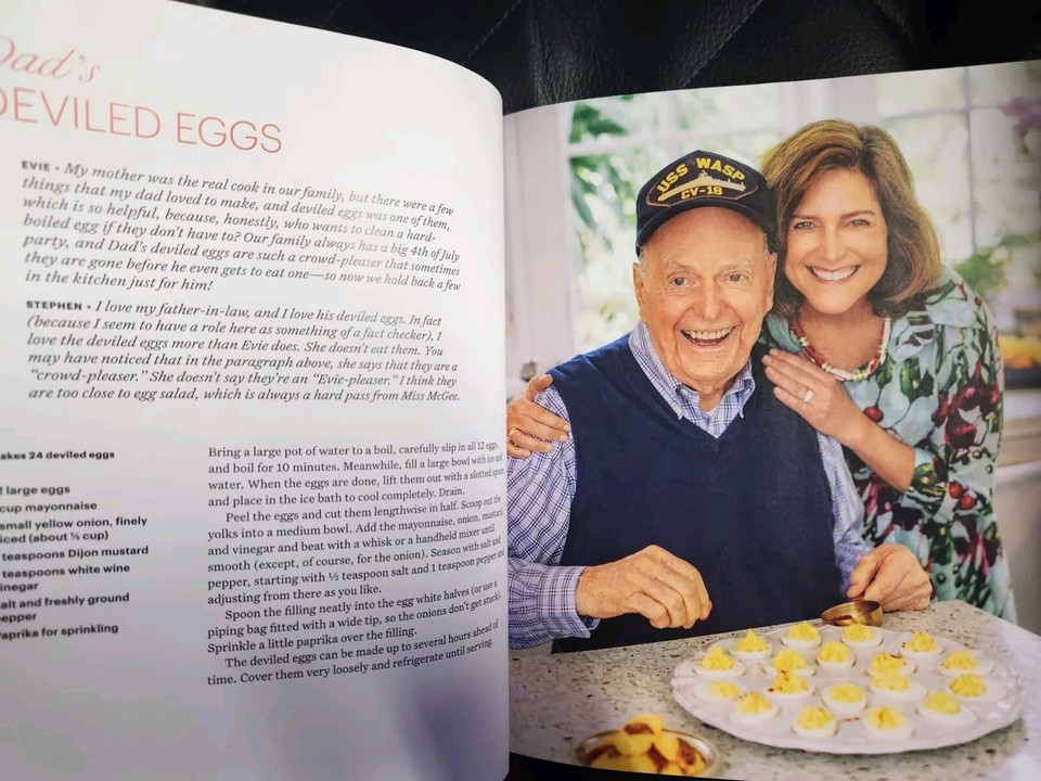 Stephen Colbert & Evie McGee Colbert SIGNED Book Does This Taste Funny ...