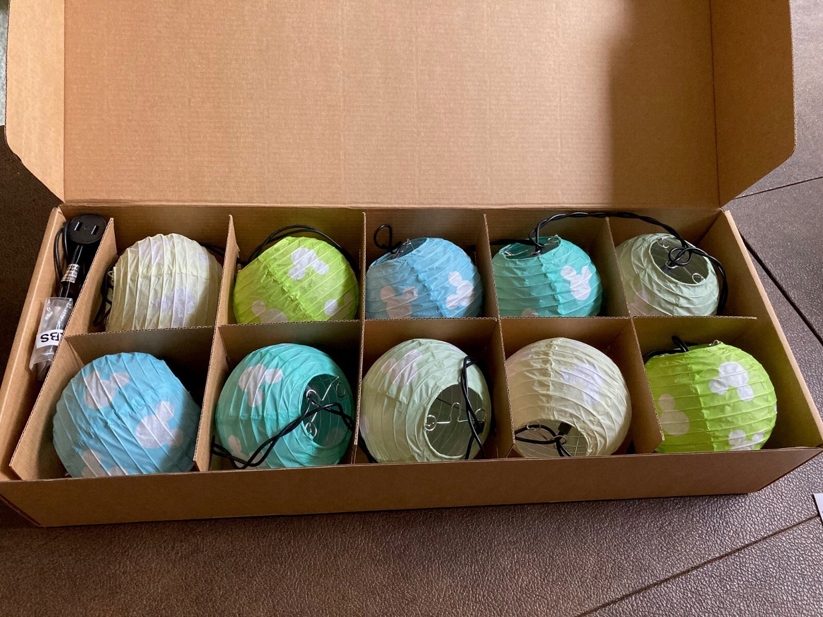 Mickey Mouse Lighted Set of 10 Paper Lanterns. NEW | eBay