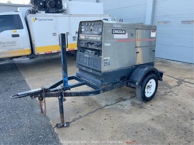 2011 Lincoln Vantage 500 Diesel Towable Welder Generator Deutz bidadoo ...