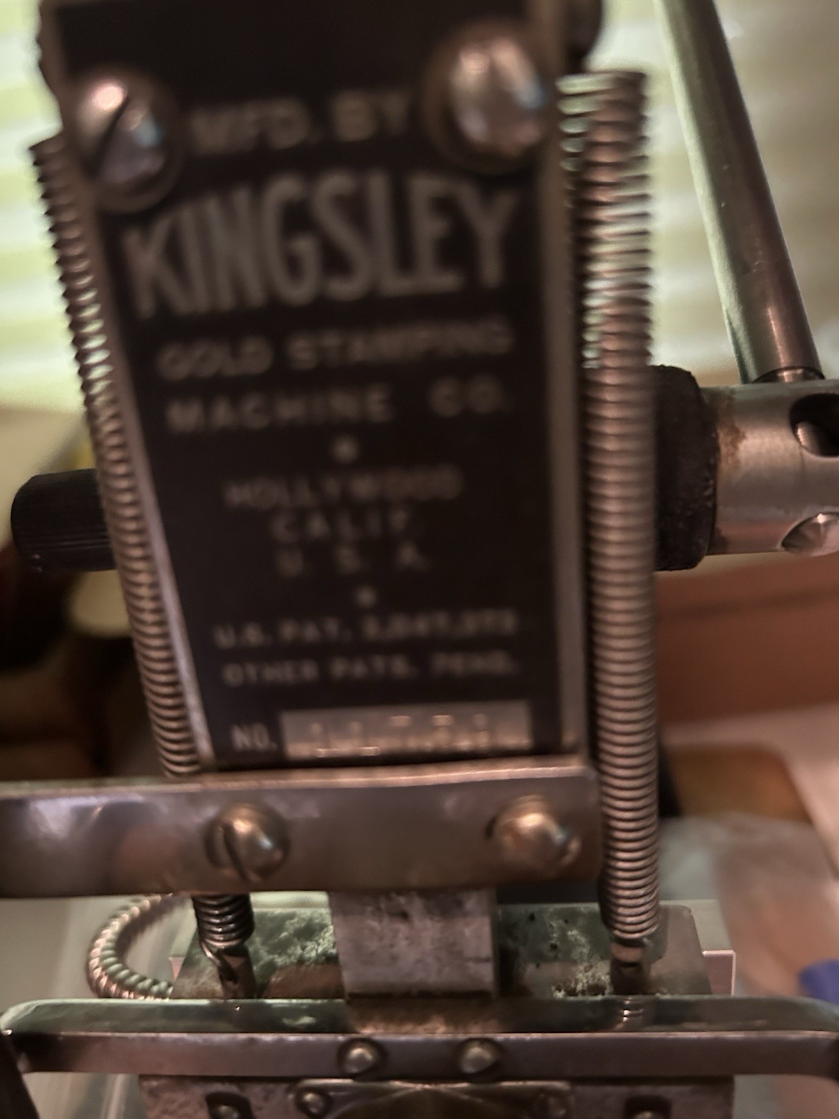 Kingsley Gold Stamping Machine | eBay