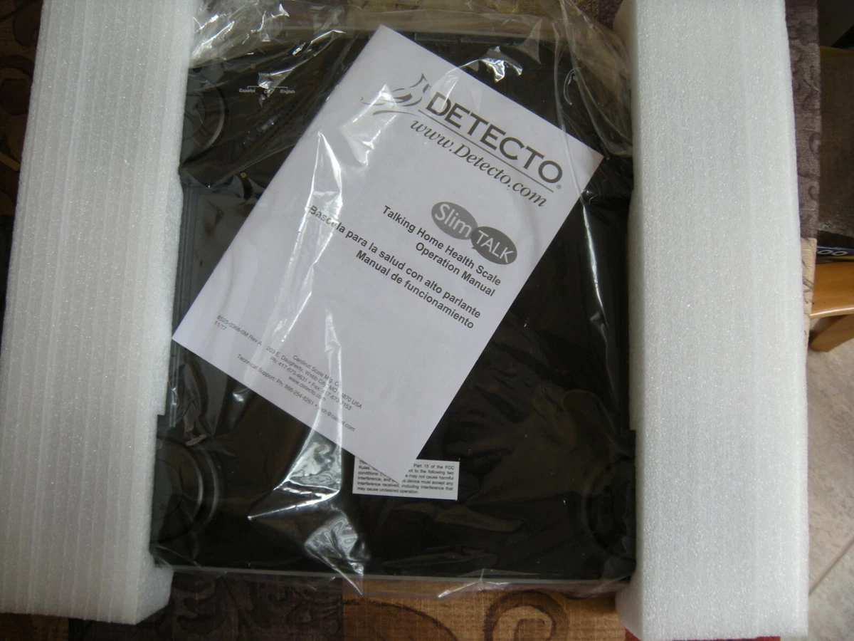 Detecto Scales Manual