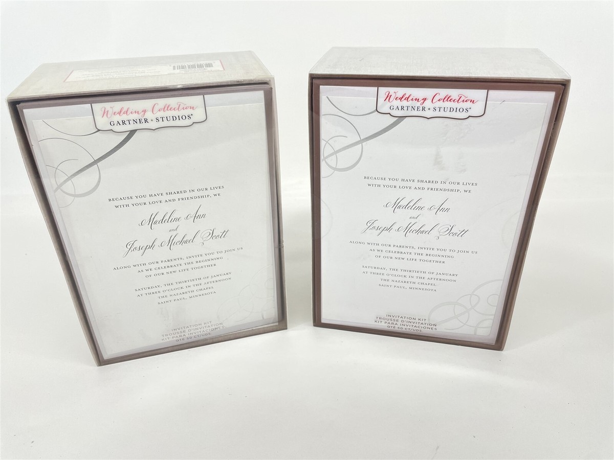 Wedding Invitation Kit Gartner