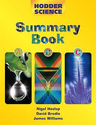 Hodder Science: Summary Book by David Brodie, Nigel Heslop, James ...