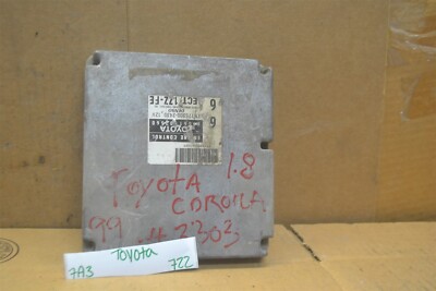 1999 Toyota Corolla Engine Control Unit ECU 8966102560 Module 722-7a3 ...