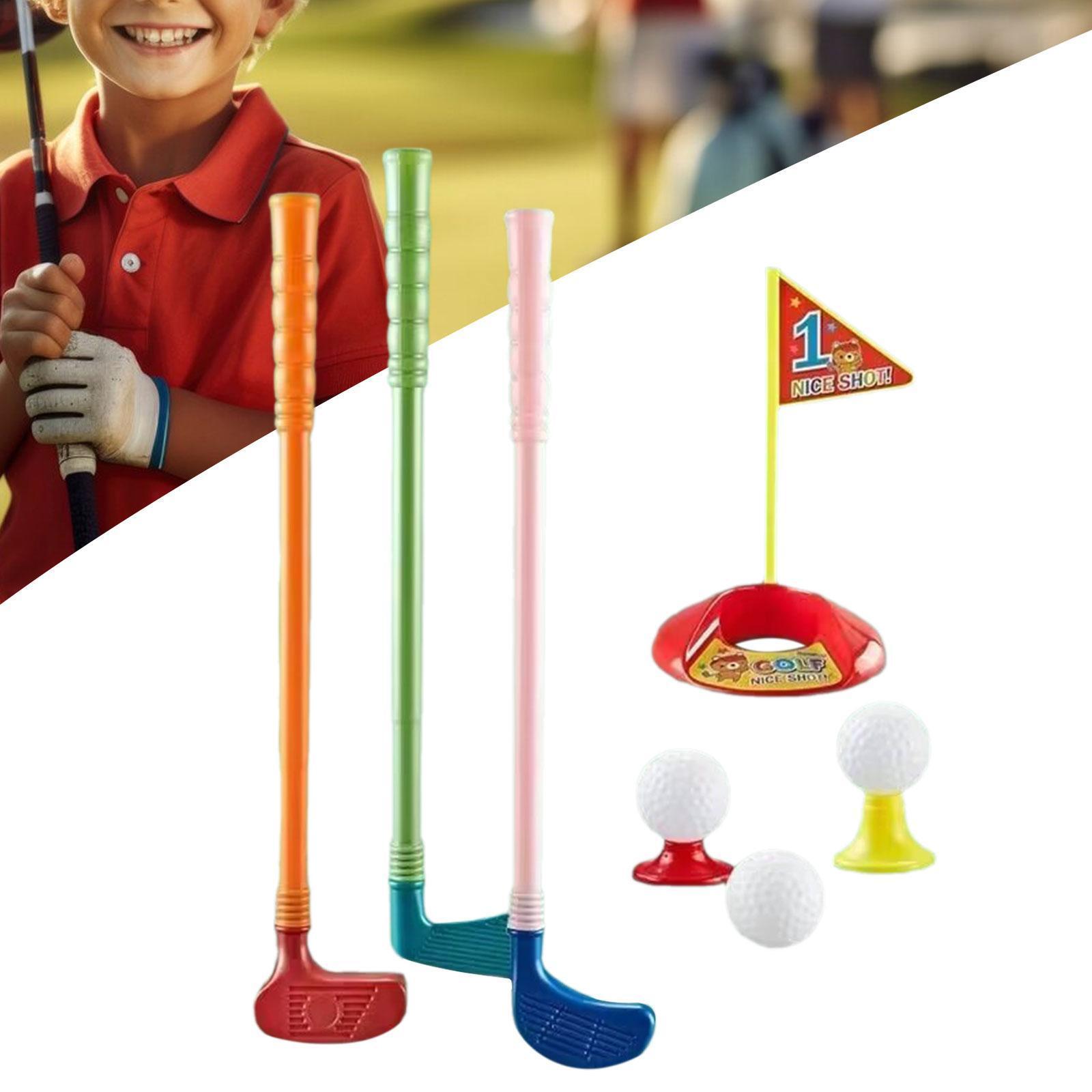 10x Kids Golf Toys Set for Ages 3 4 5 6 7 8 Years Old Children Boys ...