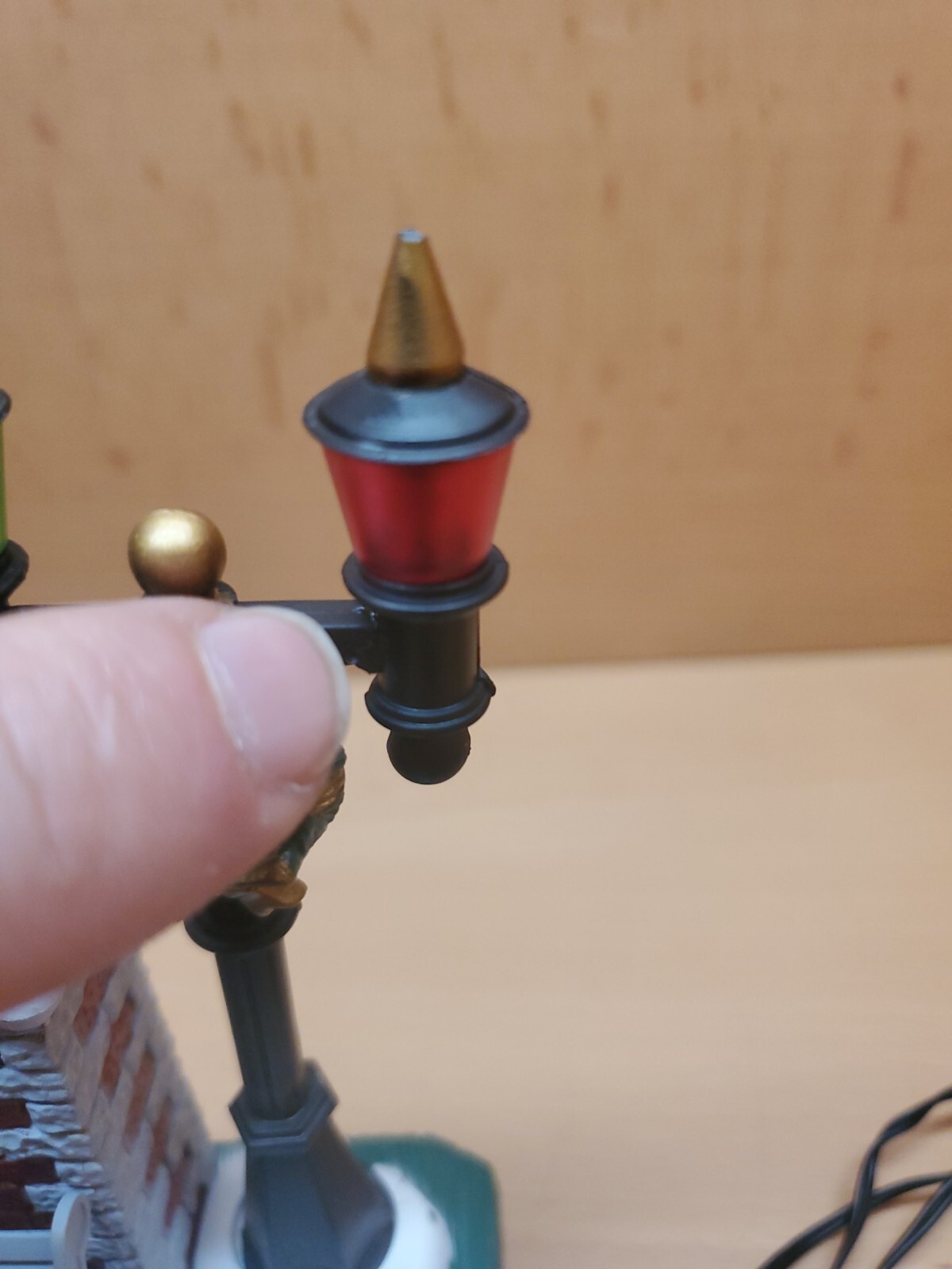 Dillards MUSICAL CLOCK TOWER STATION Reindeer New Bright Holiday ...