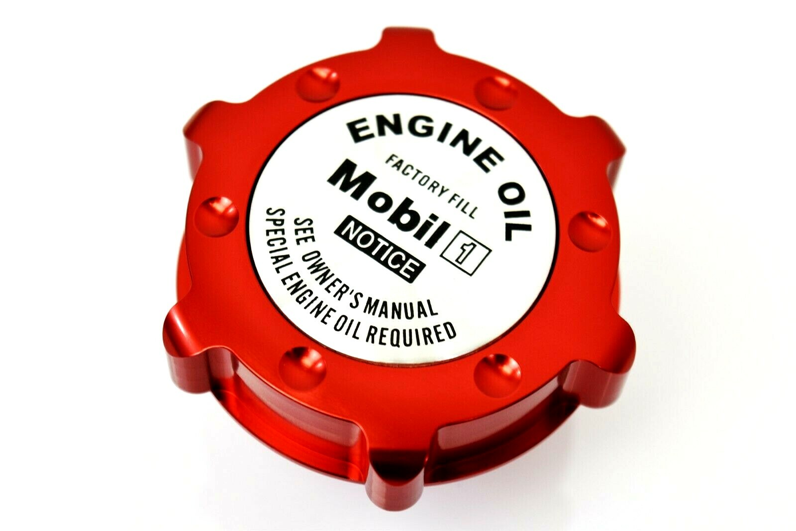 RED ALUMINUM ENGINE OIL FILLER CAP FOR GM CHEVY LS1 LS2 LS3 LS6 MOBIL1 ...