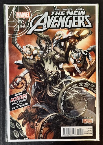 The New Avengers #4 Marvel Comics (2015) - 1st Appearance of Moridun | eBay
