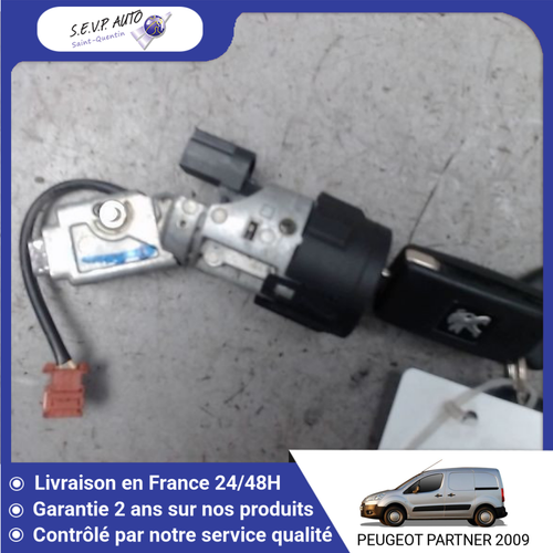 🇫🇷 ANTIVOL DE DIRECTION PEUGEOT PARTNER TEPEE 2008- ♻️ 4162PT ...