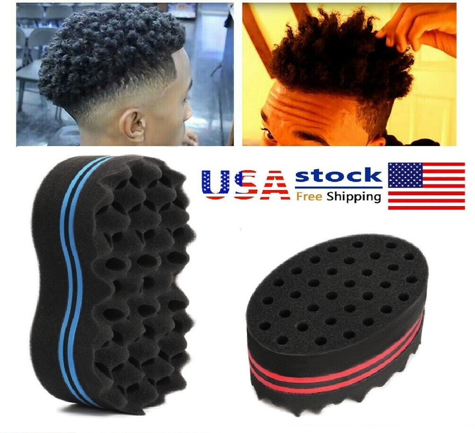 Hair Sponge Magic Barber Twist Curl Brush Sponge Dreads Locking Afro ...