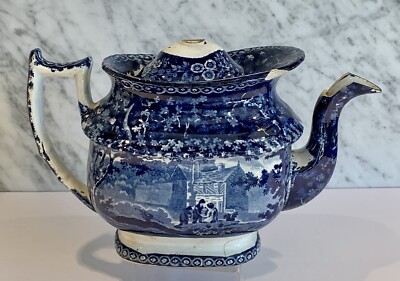 Teapots & Tea Sets - Transferware Teapot - Vatican