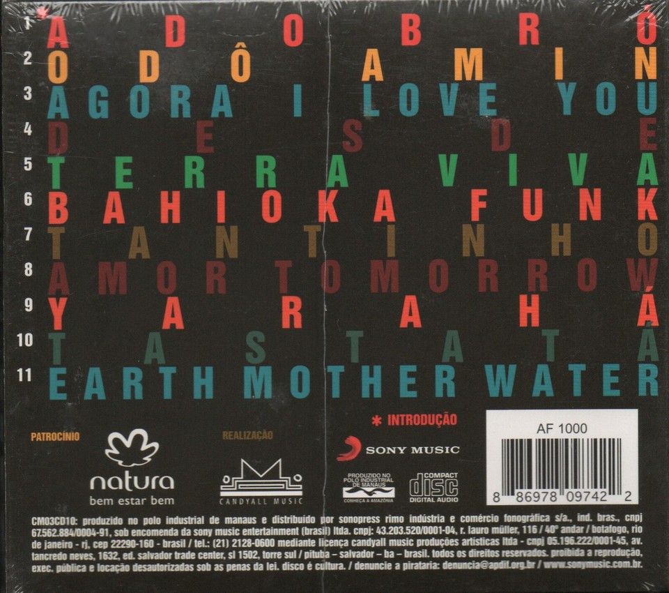 Carlinhos Brown CD Adobró Brand New Sealed Digipak Made In Brazil ...