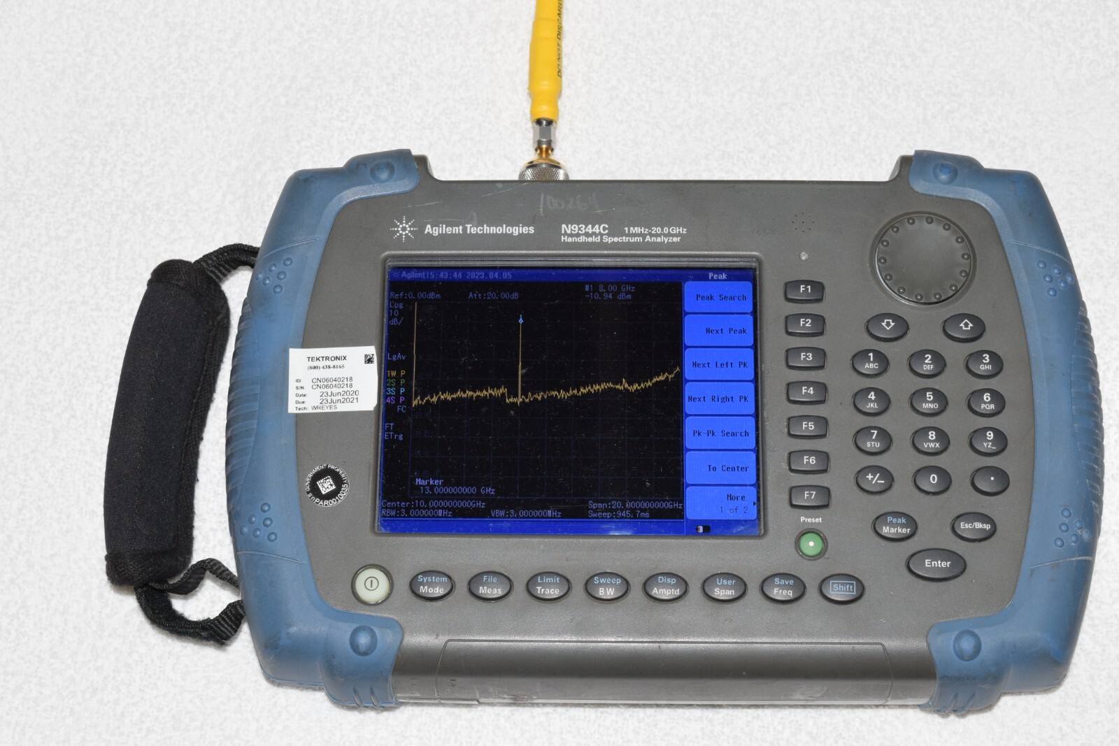 Keysight N9344C Handheld Spectrum Analyzer for sale online | eBay