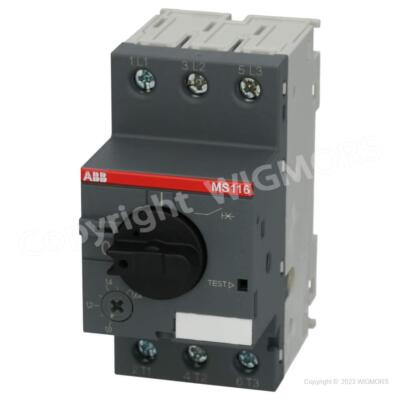 Manual Motor Starter ABB 3P 0,55kW 1-1,6A MS116-1,6 1SAM250000R1006 | eBay