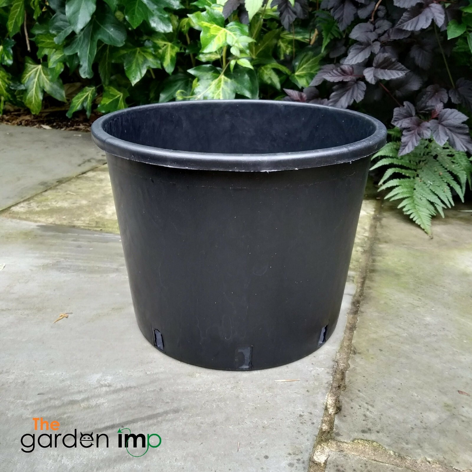 Heavy Duty Plant Pots Outdoor Garden Tall Squat Flower Plastic Planter ...