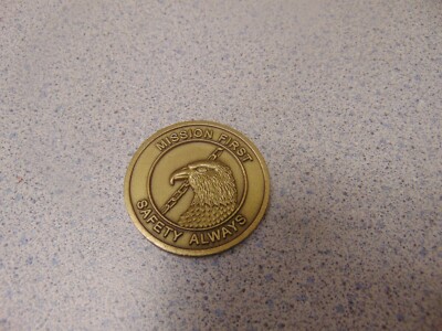 CHALLENGE COIN PACAF SAFETY PACIFIC AIR FORCE MISSION FIRST SAFETY ...