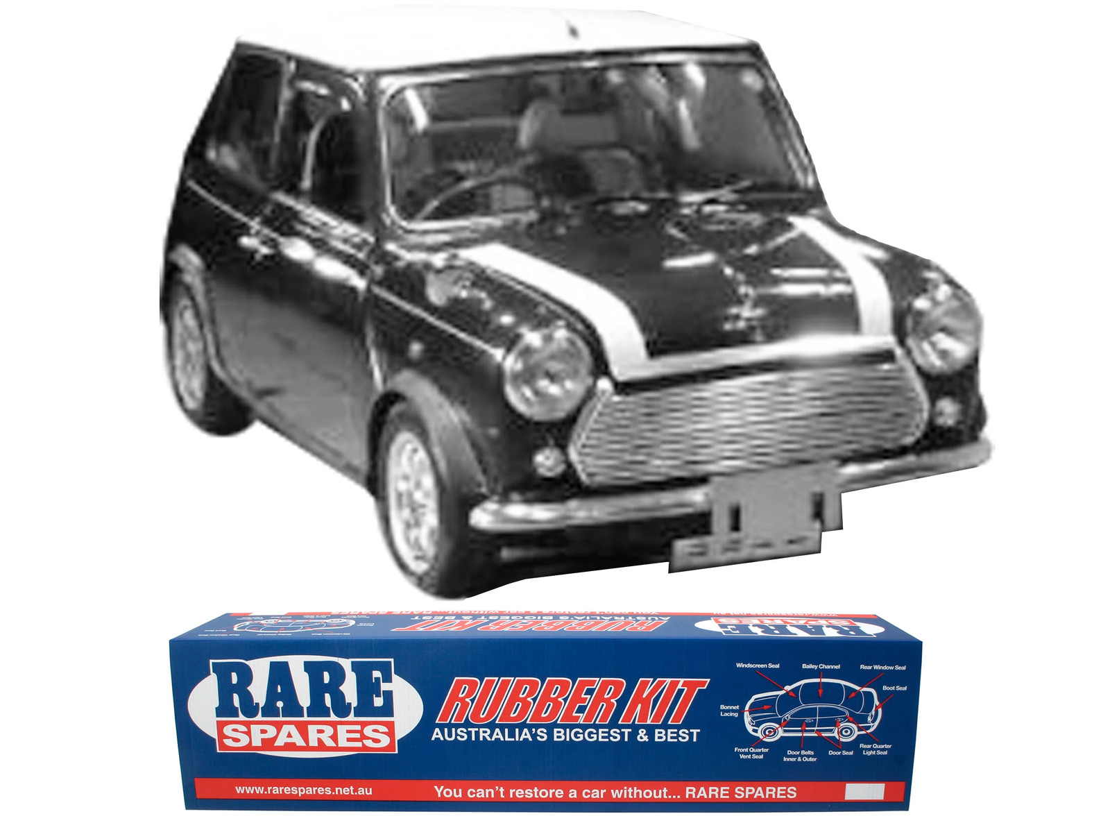 Body Rubber Kit Mini 1970 - 1978 Sedan With Vent Window - LEY1 | eBay ...