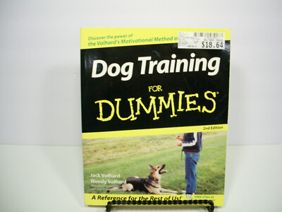 Dog Training for Dummies by Jack Volhard and Wendy Volhard (2005 ...