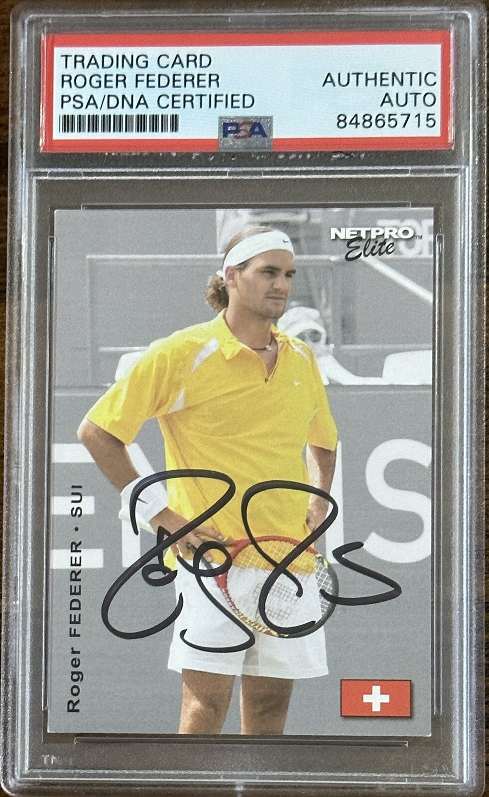Roger Federer Autographed Memorabilia | Signed Photo, Jersey ...
