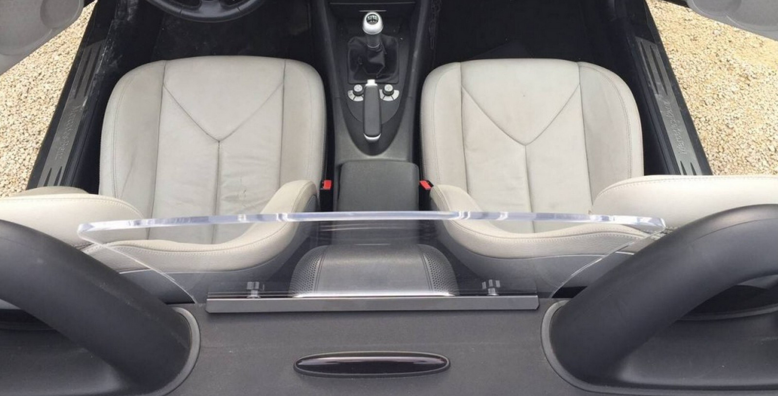 2004-2010 Mercedes-Benz SLK R171 Wind Deflector Acryl Glass SLK200 ...