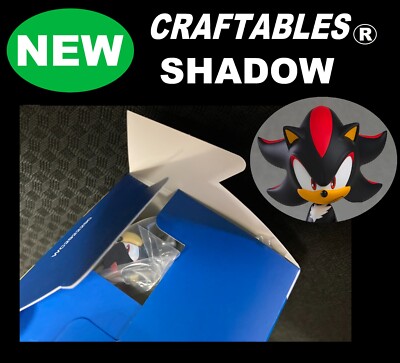 Sonic the Hedgehog Craftable Buildable SHADOW Figure Series 3 S3 Blind ...