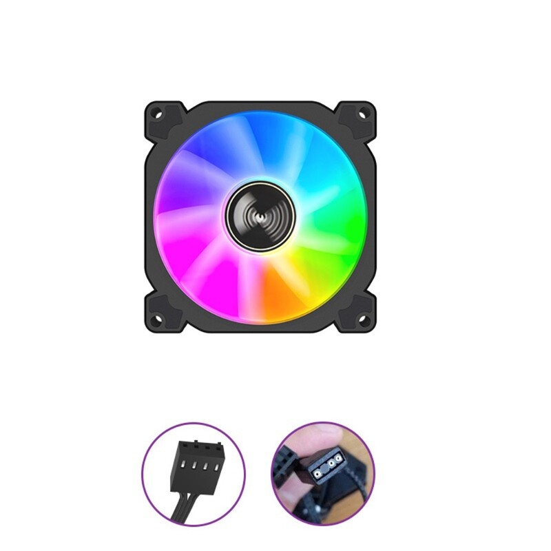 CPU Fan Ultra-quiet FR925 Chassis Radiator 90mm Radiator 12V PWM 4Pin ...