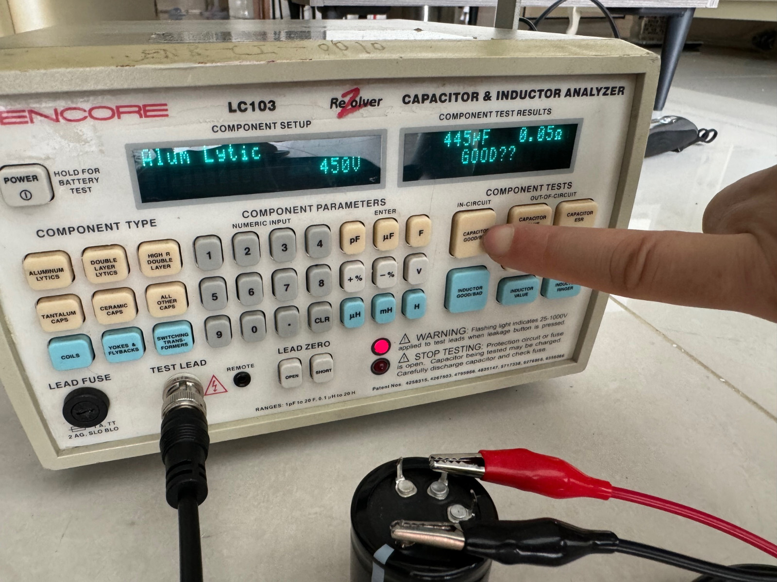 Sencore LC103 Capacitance Meter for sale online | eBay