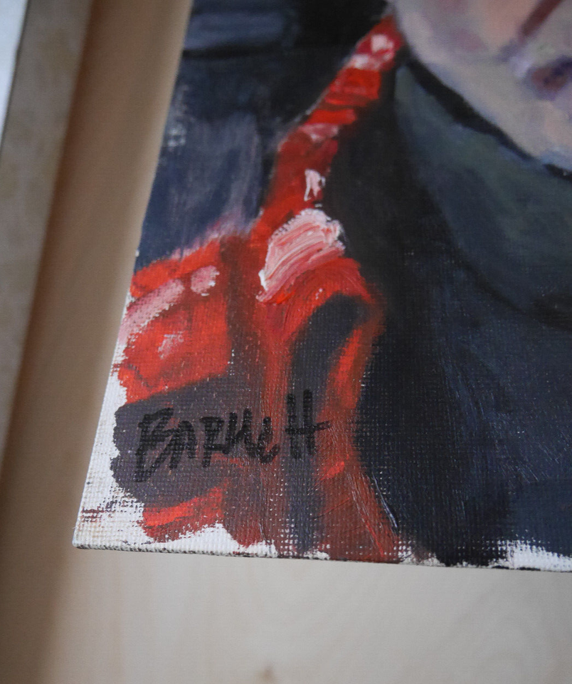 Original Oil Painting by ISAAC BARUCH Johnny Depp's Friend | eBay