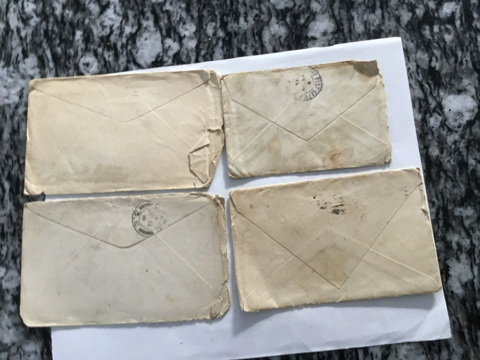 4 CANADIAN WWI COVERS CHECK FRONTS | eBay