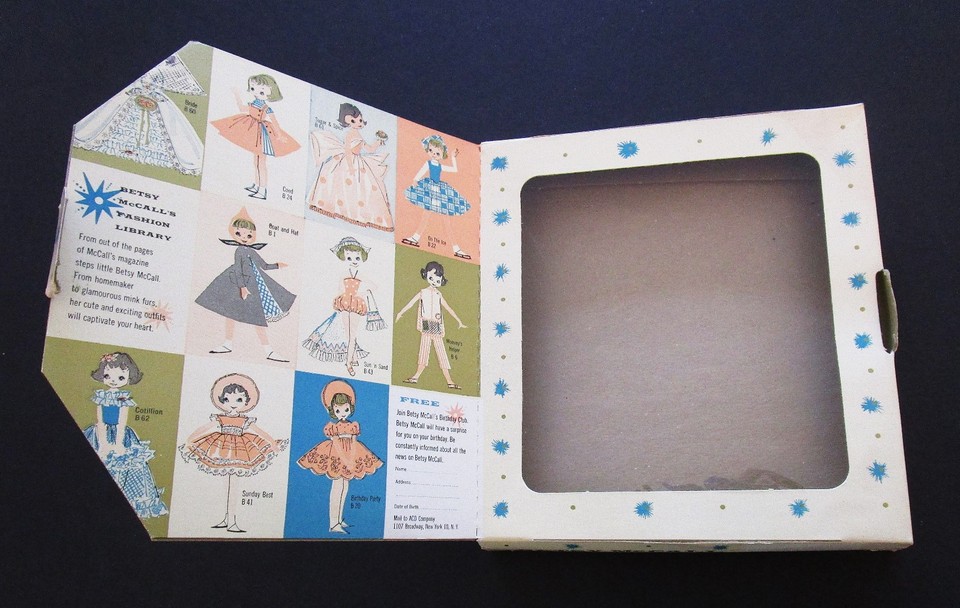 1958 American Character 8” Betsy McCall Blue “Sweet Dreams” MINTY in ...