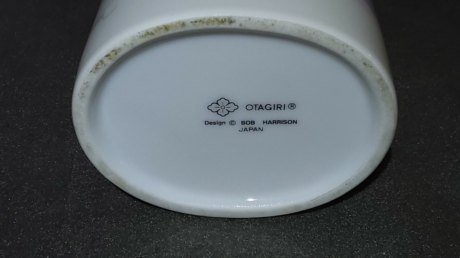 Vase Otagiri Bob Harrison Design White Cat Kitten Blue Eyes Pink Rose ...