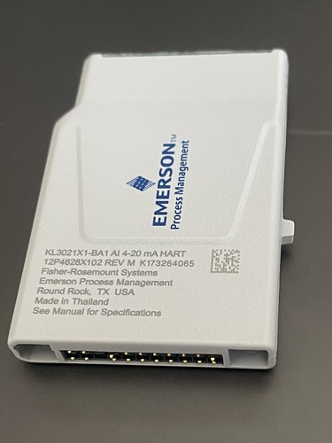 EMERSON DeltaV KL3021X1-BA1 Analog 4-20mA HART CHARM SE4303T01 Rev M | eBay